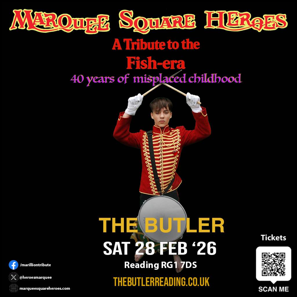 Marquee Square Heroes at The Butler, Reading